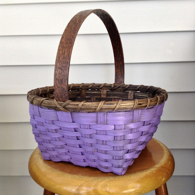 Painted Easter Basket | Joanna's Collections - Country Home Basketry