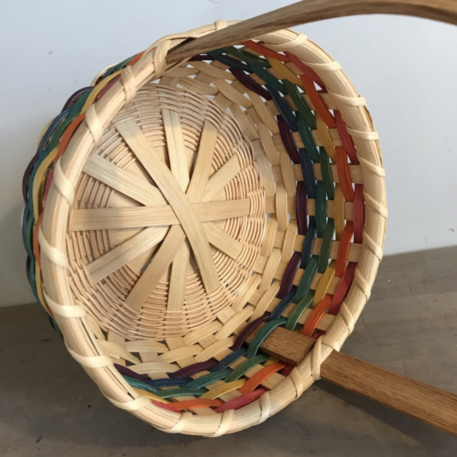 Rainbow Easter Basket - Tall | Joanna's Collections - Country Home Basketry